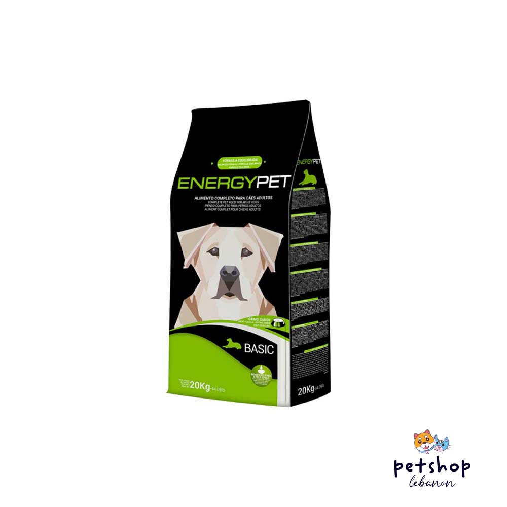 Energy Pet - Adult Basic Dog 20kg | pet shop Lebanon