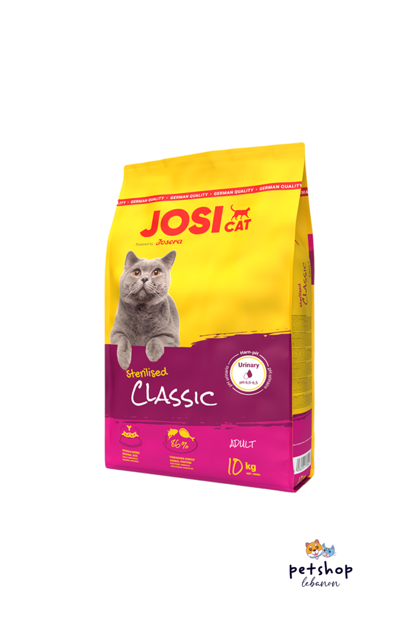 Josera - JOSICAT STERILISED CLASSIC 10kg | pet shop Lebanon