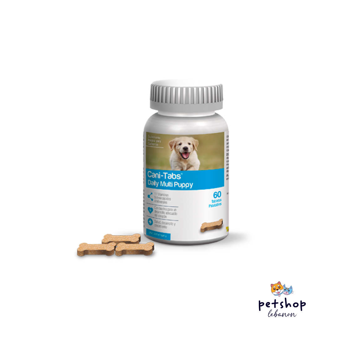 Agrovet Cani-Tabs Daily Multi Puppy | pet shop Lebanon