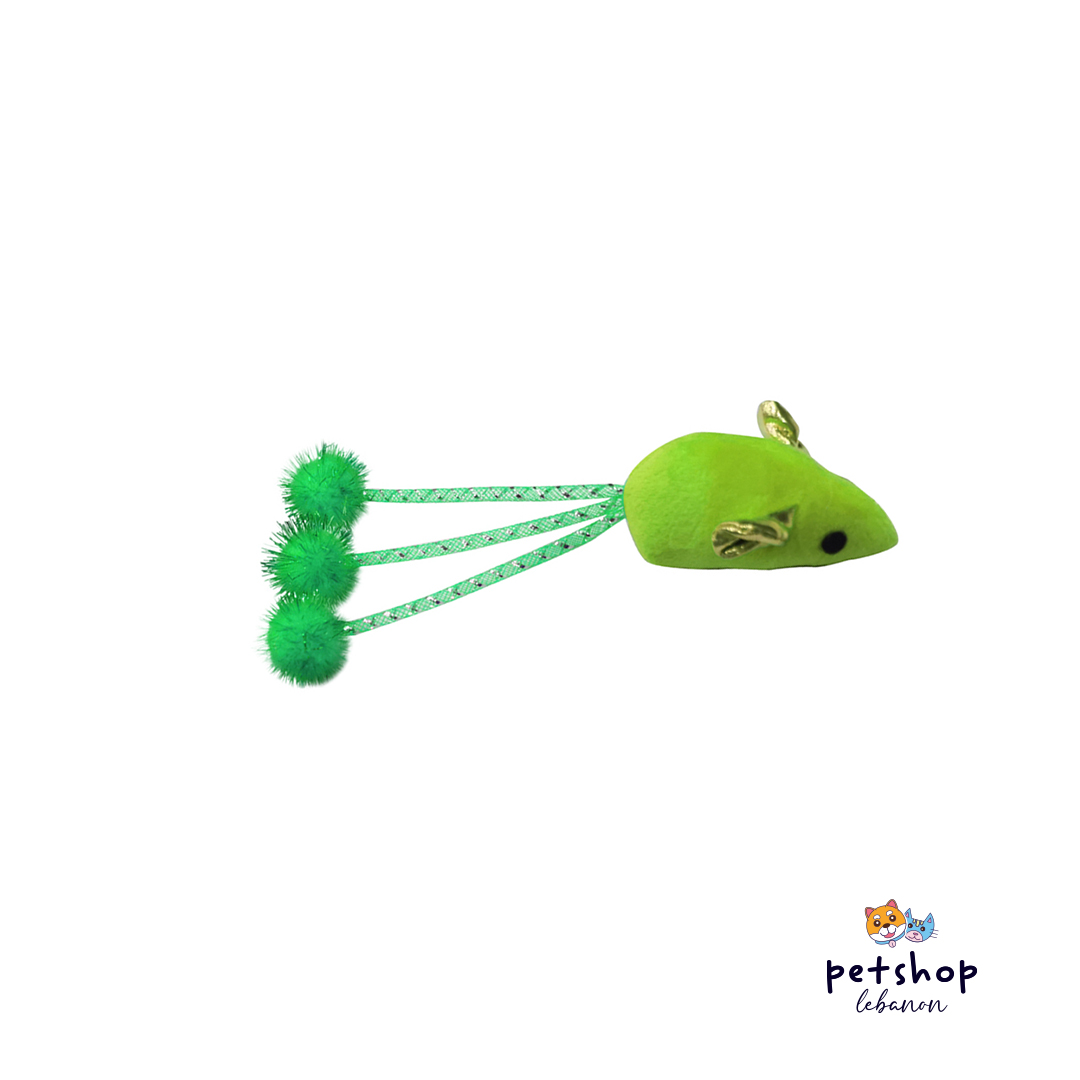 ForPet - Cat Toy Fabric mouse with glitter tail | pet shop Lebanon