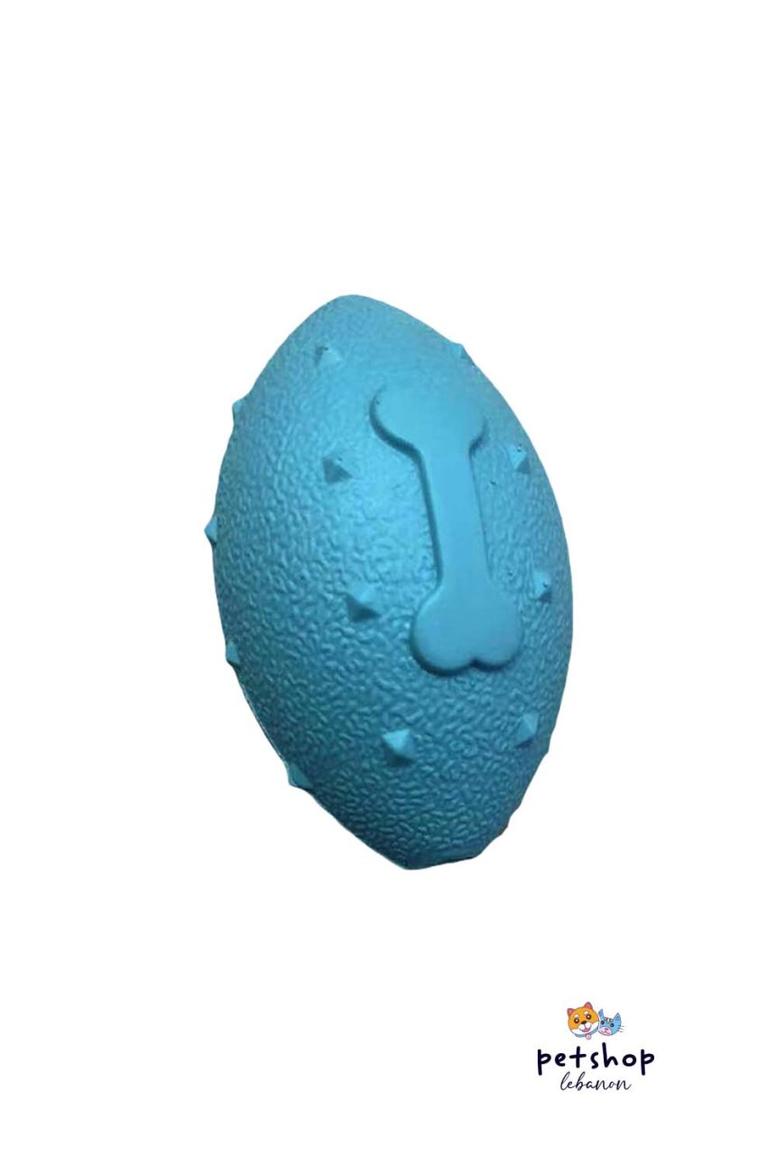 ForPet - Dog Toy Rugby Foam Ball - popup Spiks and Bone - with Textures ...