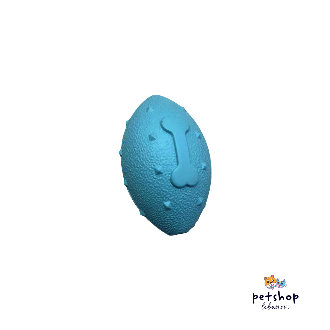 ForPet - Dog Toy Rugby Foam Ball - popup Spiks and Bone - with Textures ...