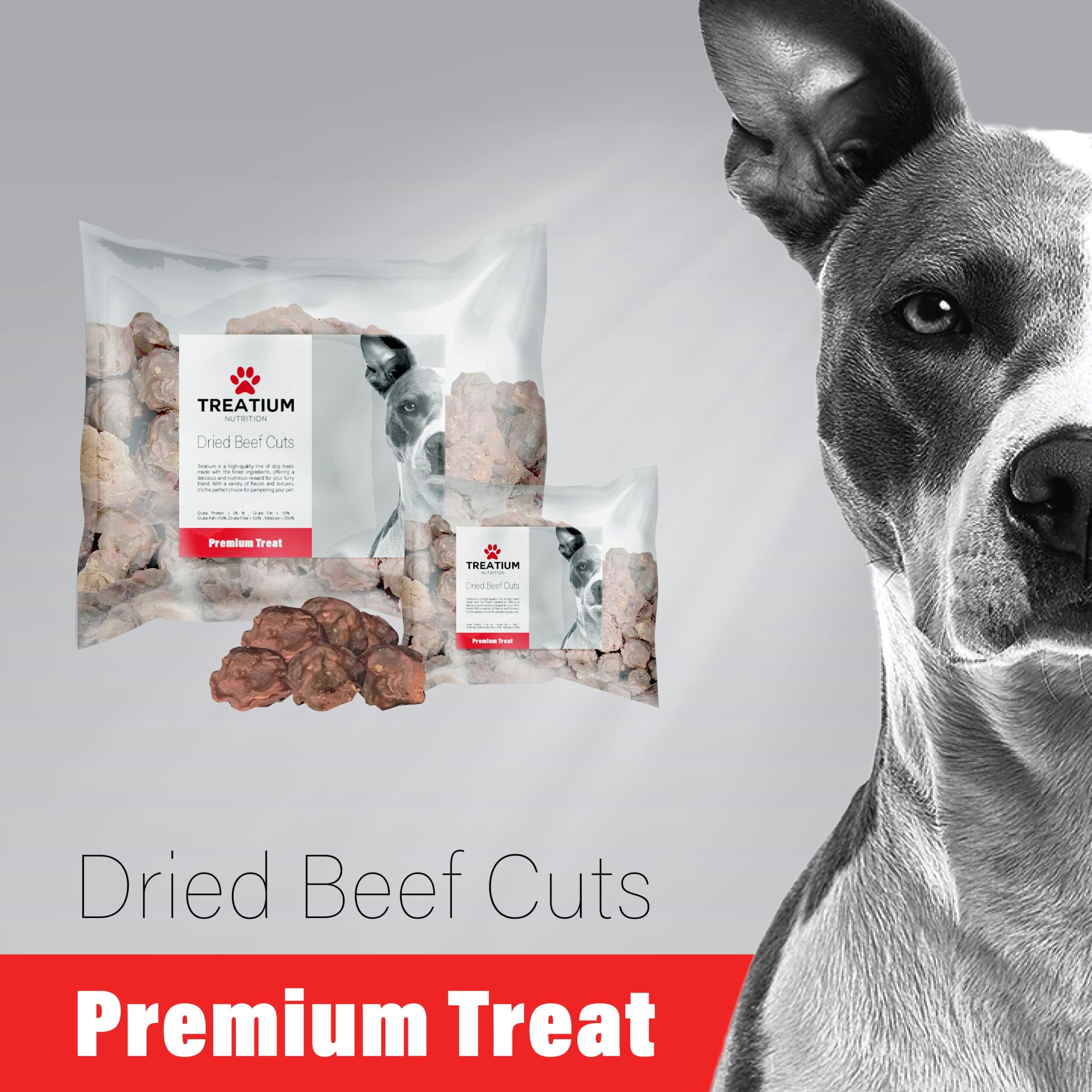 Treatium - Beef Cuts | pet shop Lebanon